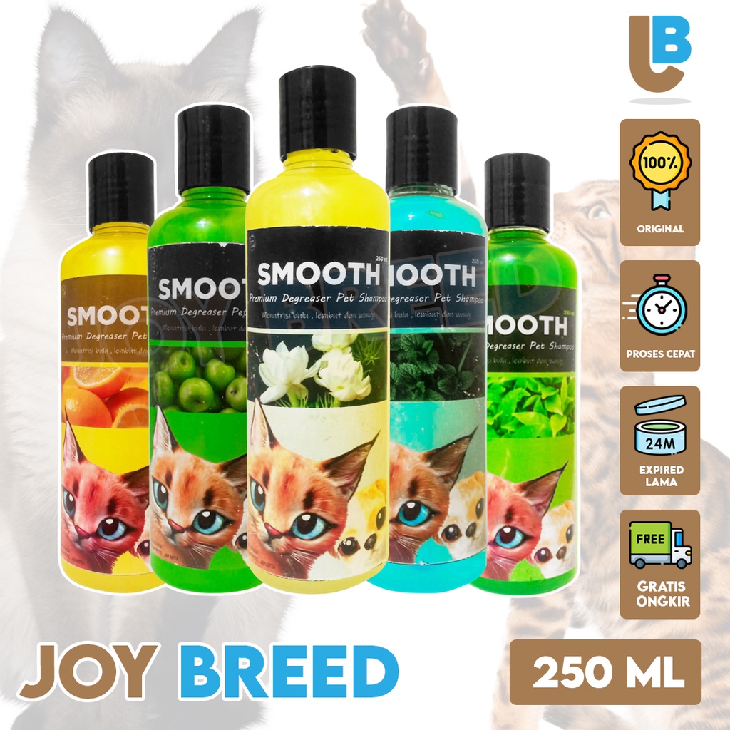 Jual SHAMPOO KUCING SMOOTH SHAMPOO DEGREASER KUCING ANJING WANGI ...