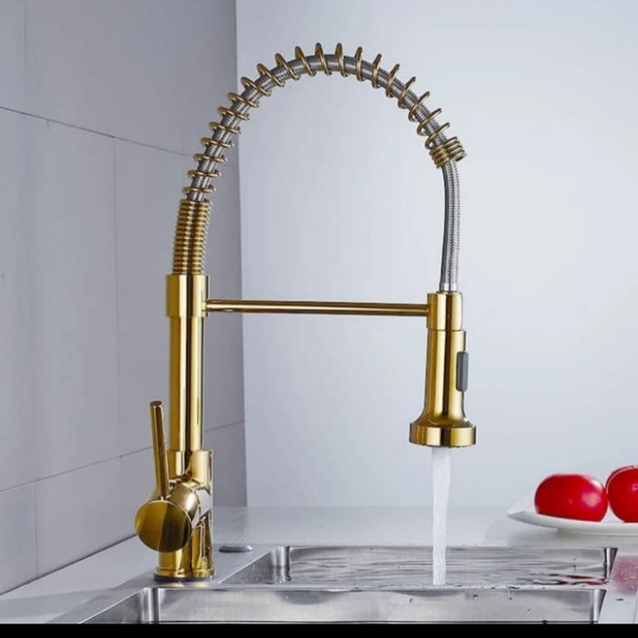 Jual Kran sink pentri F002 Gold Series | Shopee Indonesia