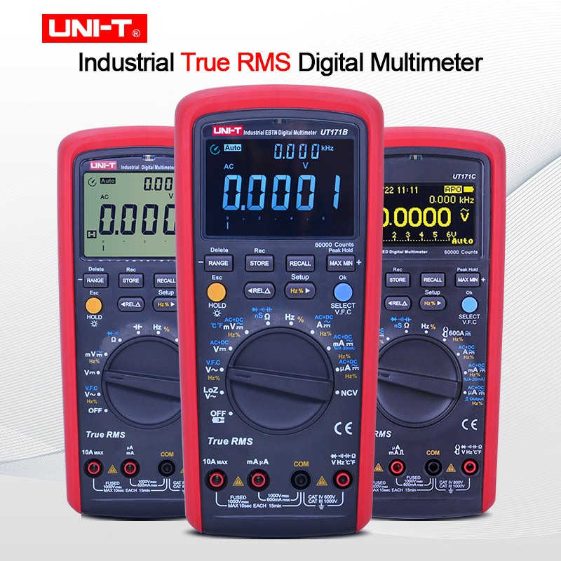 Jual FREE ONGKIR UNI-T UT171A/UT171B/UT171C Industrial True RMS Digital ...