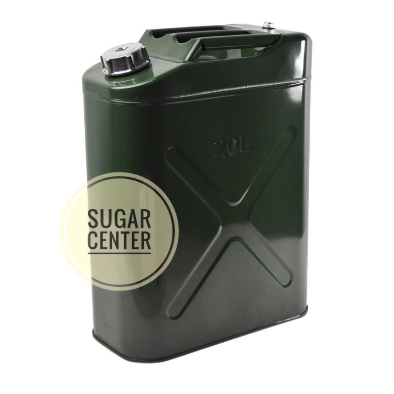 Jual Krisbow Jerigen Metal 20 Liter/Jerigen Bensin/Jerigen Solar ...