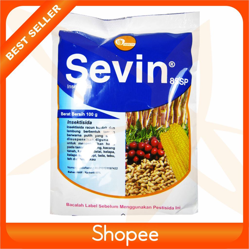 Jual Obat Pertanian Pembunuh Serangga Insektisida SEVIN 85 SP[100gr ...