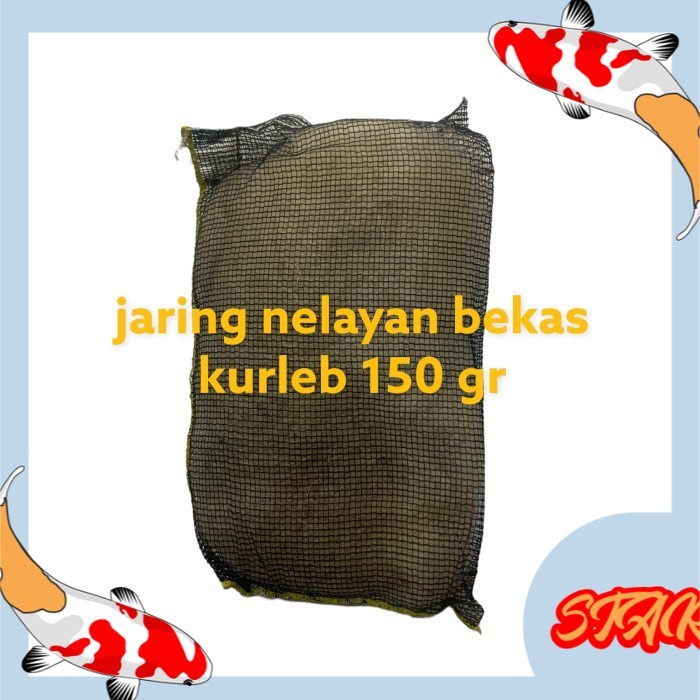 Jual media filter JARING NELAYAN BEKAS 150 GR aquarium kolam ikan ...