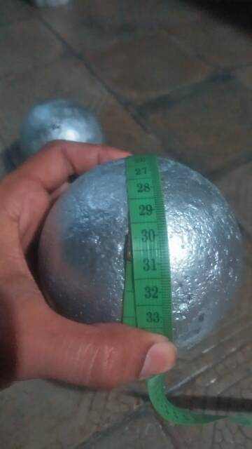 Jual Bola Tolak Peluru 3 kilo / Bola Lempar Peluru 3 kilo Bola Besi 3 ...