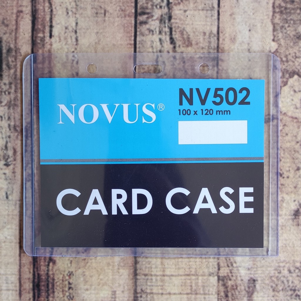 Jual 5Pcs Card Case Novus 502 100x120mm - Glue Card - Name Tag Tebal ...