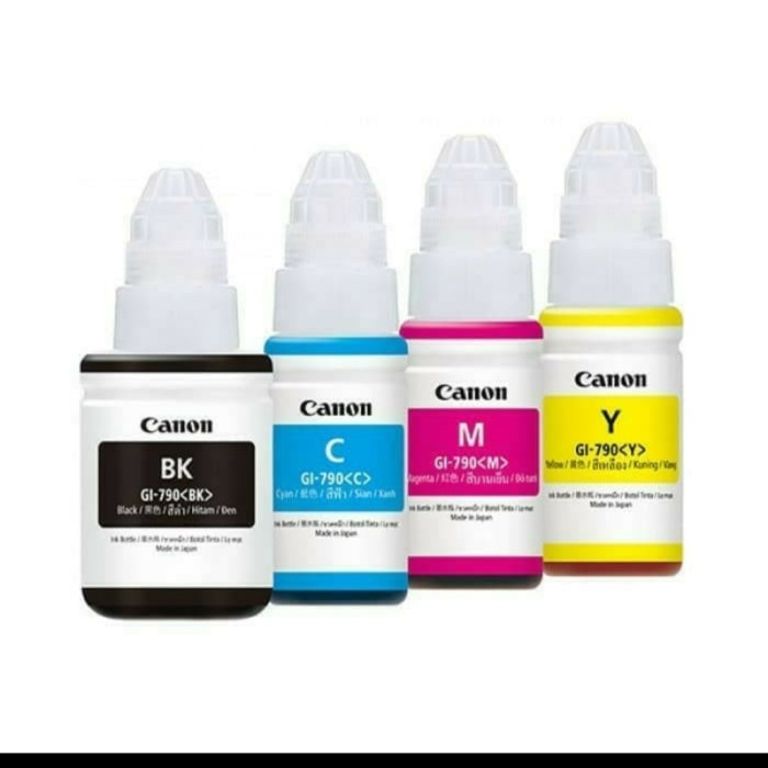 Jual TINTA CANON PIXMA GI 790 PAKET SET - Colour | Shopee Indonesia