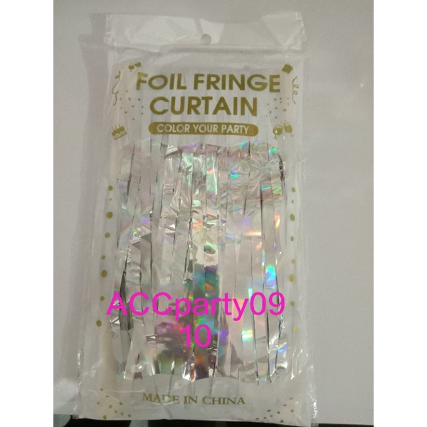 Jual Tirai Rumbai Plastik / Tirai Rumbai Pesta / Tirai Rumbai Ulang ...