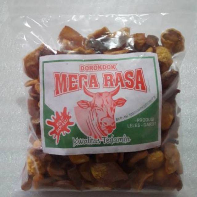Jual 500gram Dorokdok MENTAH (Kerupuk Kulit Sapi) Asli Leles-Garut ...