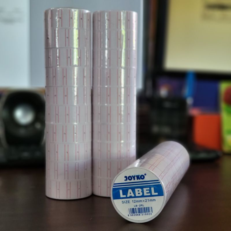 Jual Label Harga Roll JOYKO 1 Line ( Baris ) LB-2RL (isi 10 gulung ...