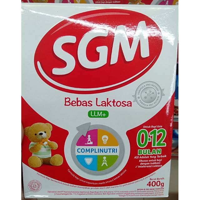 Jual Susu SGM LLM+ Bebas Laktosa 400gr | Shopee Indonesia