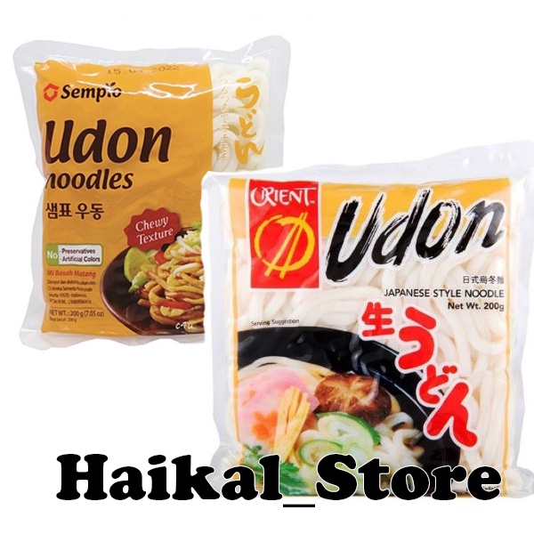 Jual Mie Udon Sempio Orient Halal Japanese Style Noodle 200gr | Shopee ...