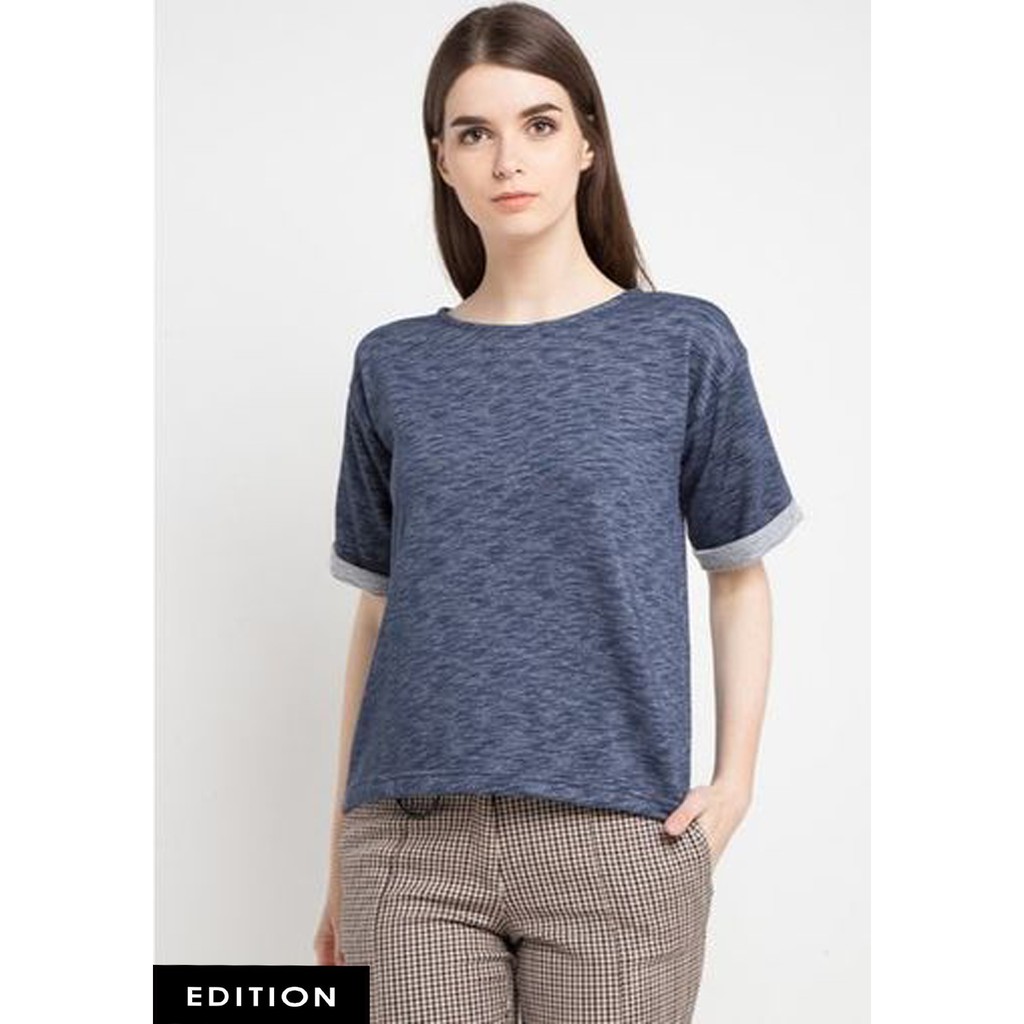 Jual Edition Woman's Terry Box Ebs9 Tshirt | Shopee Indonesia
