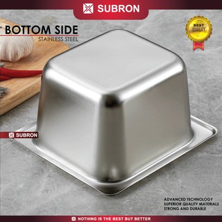 Jual SUBRON Gastronom Food Pan 1/2/10 Ke Dalam 10cm Wadah Penyimpan ...