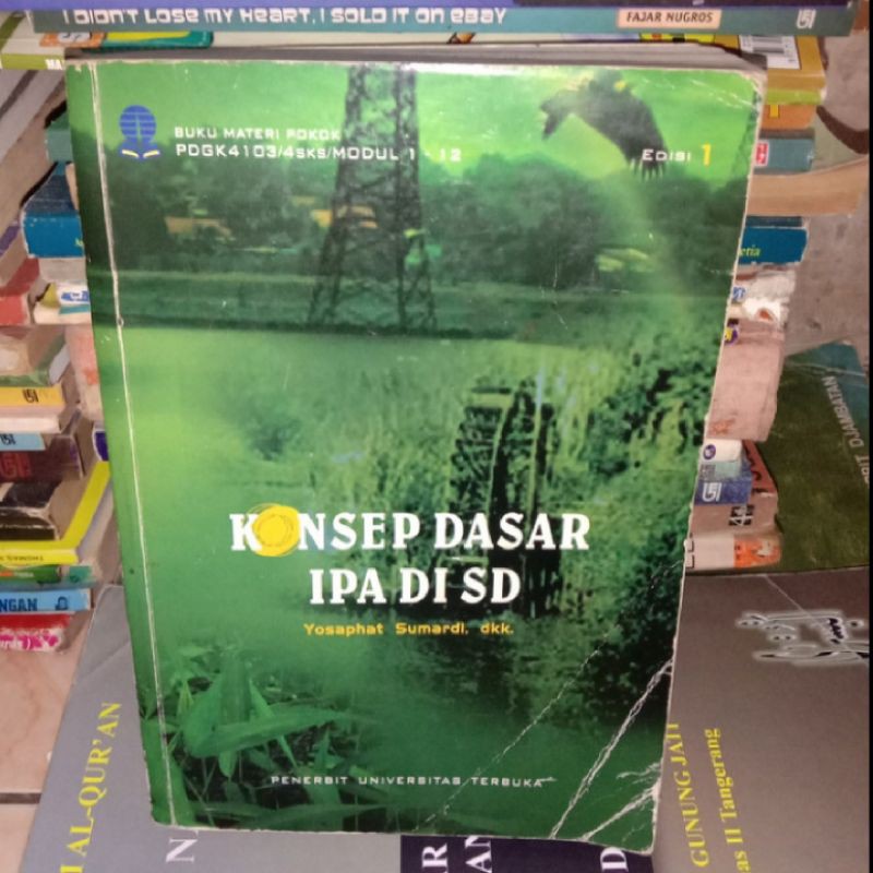 Jual BUKU UT KONSEP DASAR IPA DI SD EDISI 1 MODUL 1-12 | Shopee Indonesia