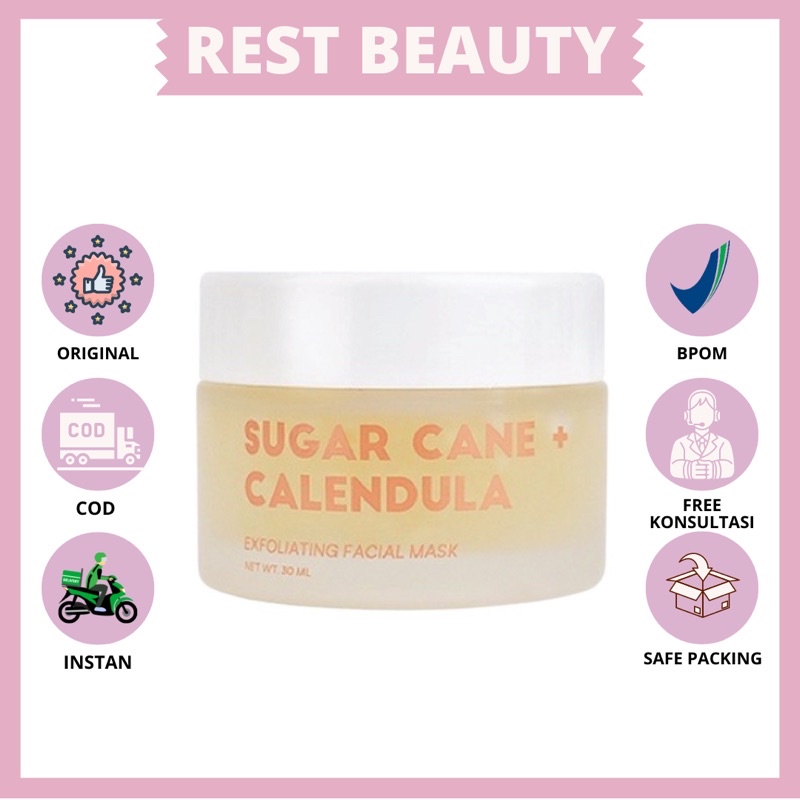 Jual BLOOMKA - Bloomka Sugar Cane + Calendula Exfoliating Gel Mask 30ml ...
