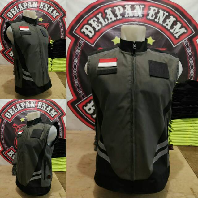 Jual Rompi motor rompi touring rompi harian taslan | Shopee Indonesia