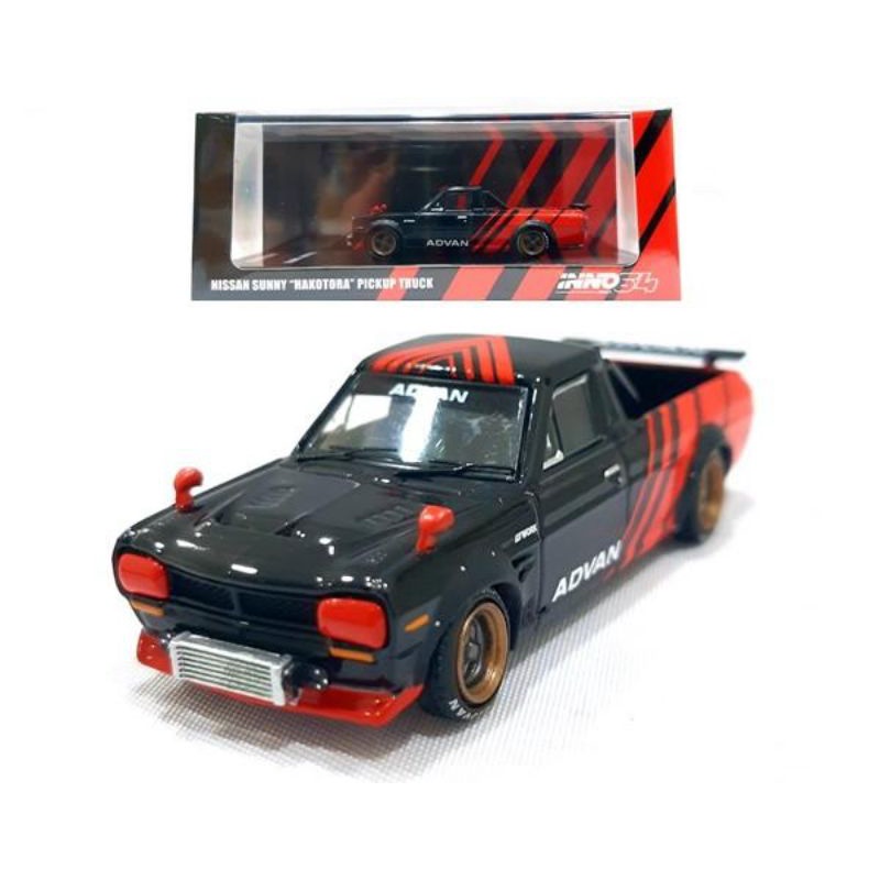 Jual INNO64 NISSAN SUNNY PICKUP TRUCK "HAKOTORA" ADVAN CONCEPT LIVERY ...