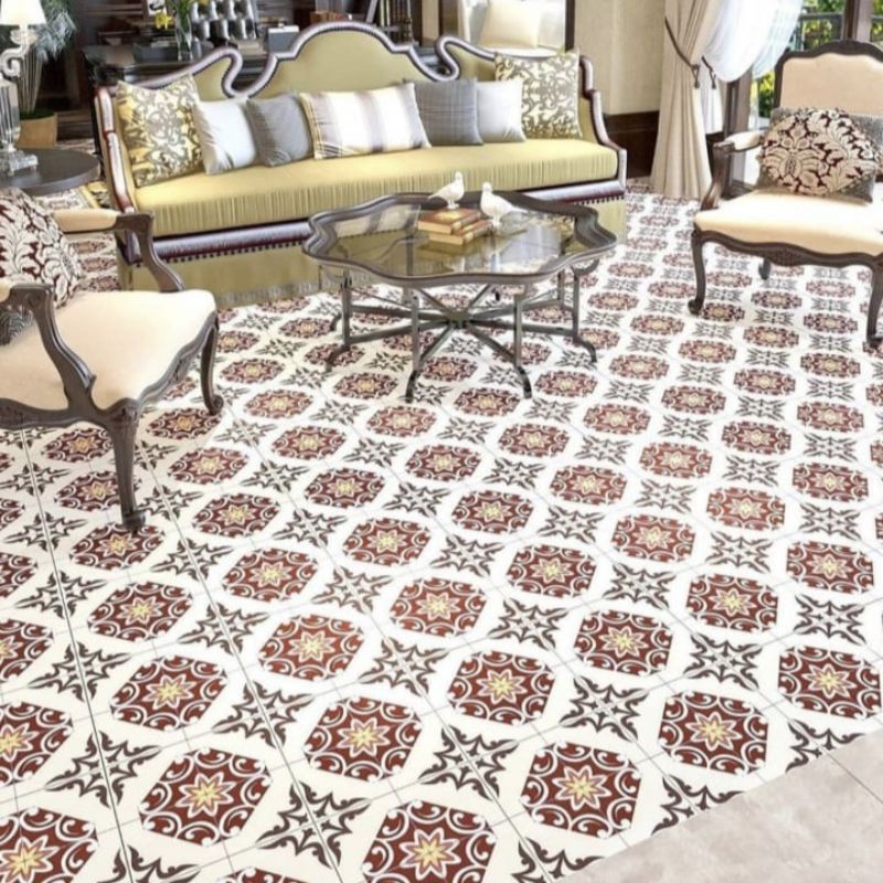 Jual GRANIT ROMAN/GRANIT MOTIF BATIK/KERAMIK LANTAI MOTIF BATIK/KERAMIK ...