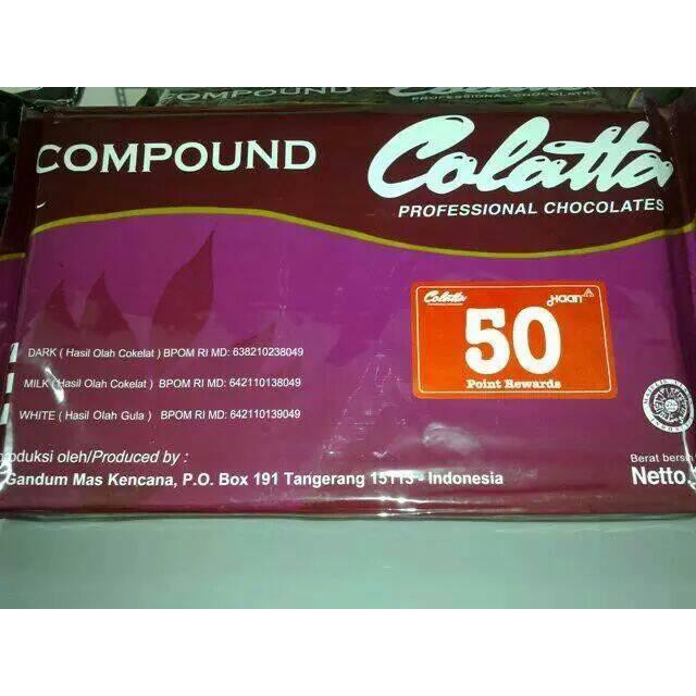 Jual Collata Dark Compound Chocolate | Shopee Indonesia