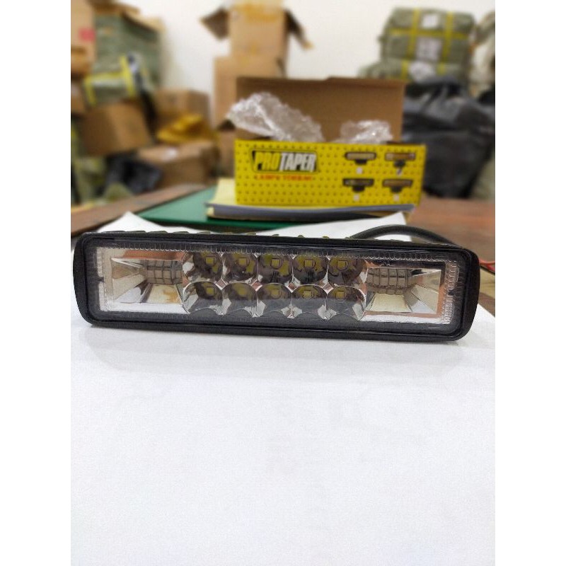 Jual LAMPU SOROT 10 LED 15 CM PLUS STROBO LAMPU TEMBAK 10 MATA 10 LED STROBO 18 WATT LAMPU GRILL ...