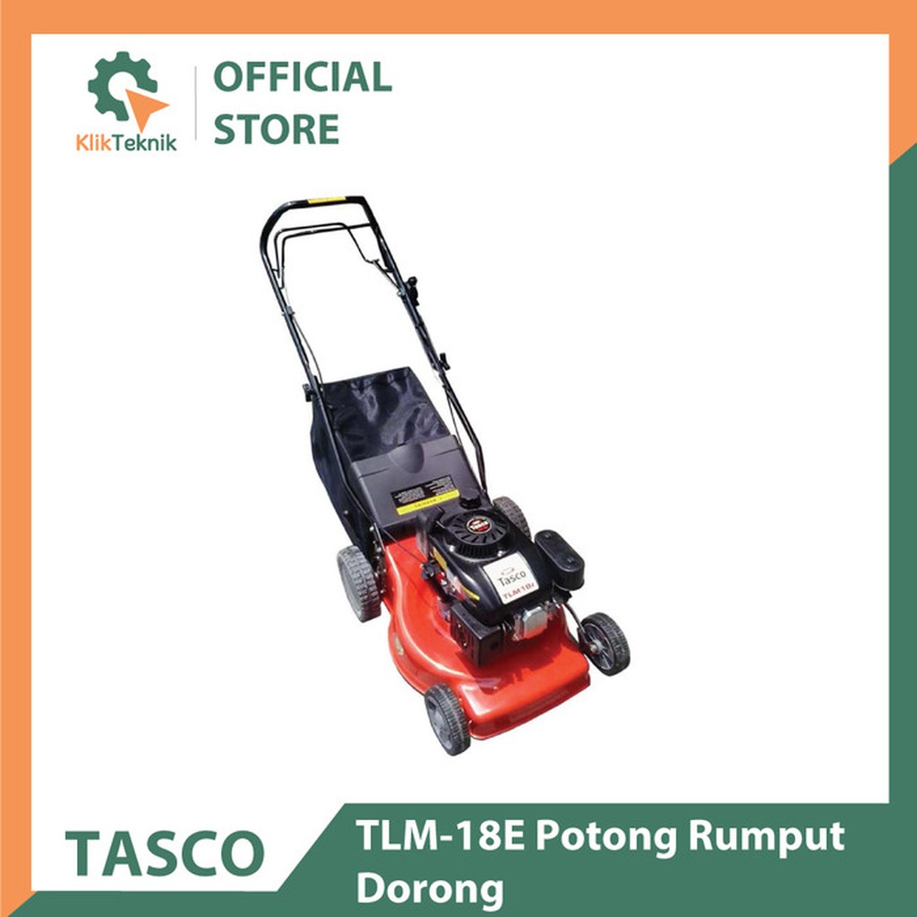Jual Mesin Potong Rumput Dorong Lawn Mower TASCO TLM 18 E | Shopee ...