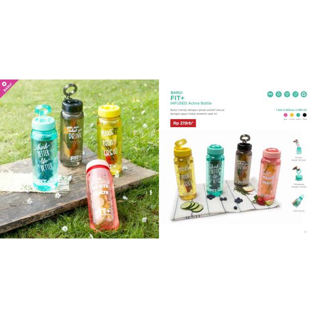 Jual Fit Infuse Active Botol | Shopee Indonesia