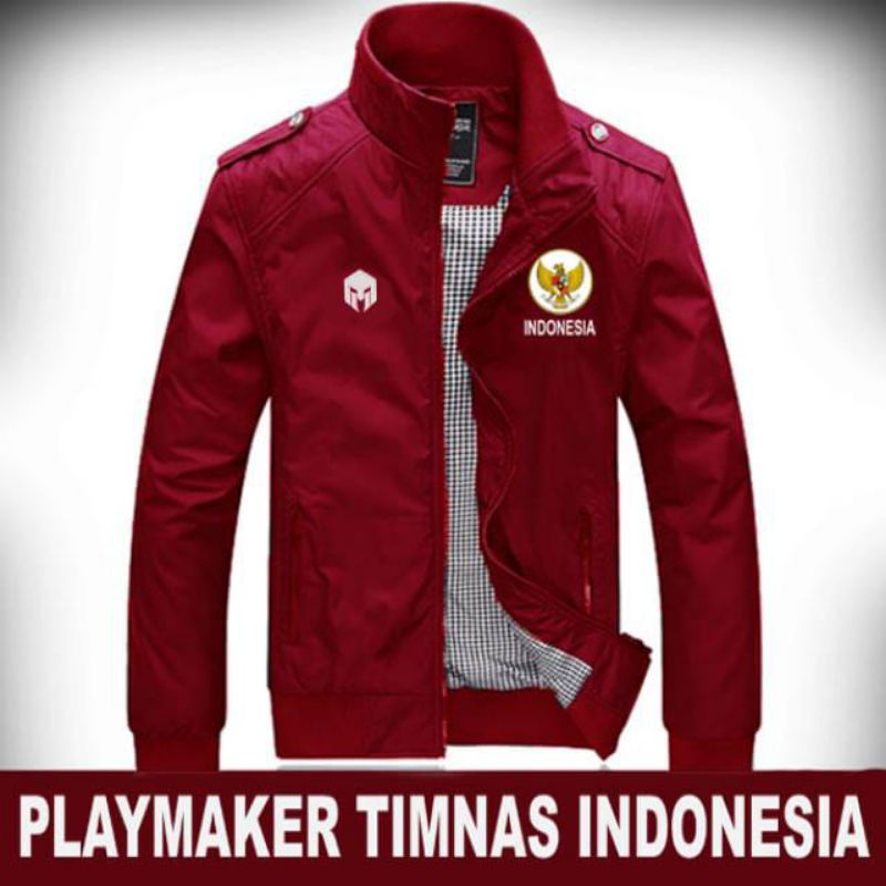Jual JAKET PLAYMAKER TIMNAS INDONESIA | Shopee Indonesia