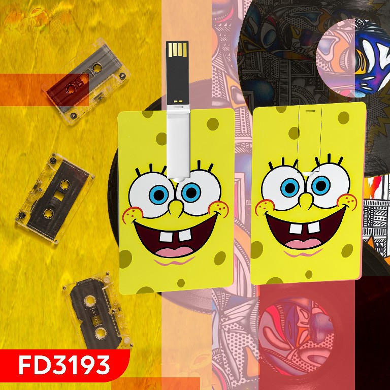 Jual Flashdisk Card Kartun SPONGEBOB 8GB Terlaris!! | Shopee Indonesia