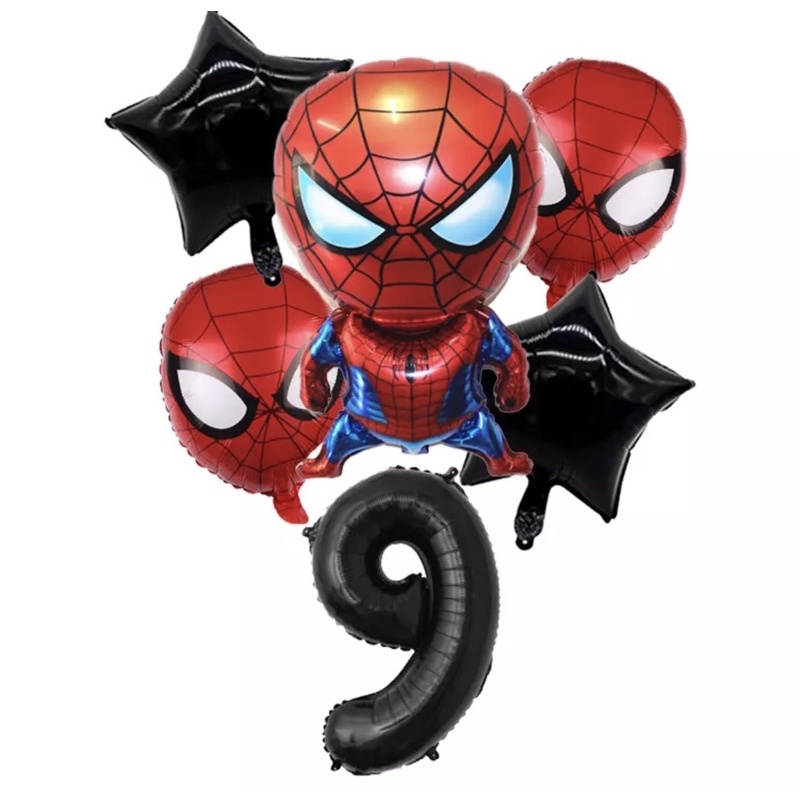 Jual PAKET SPIDERMAN BINTANG ANGKA 80cm | Shopee Indonesia