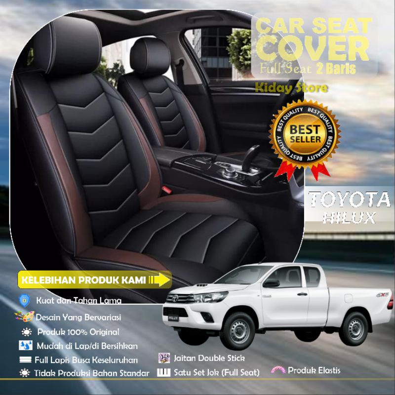 Jual SARUNG JOK MOBIL HILUX BAHAN FERRARI | Shopee Indonesia