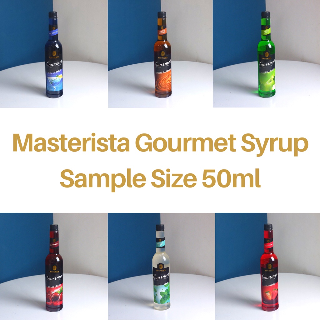 Jual Sirup Masterista Sample Size 50ml - all variant | Shopee Indonesia