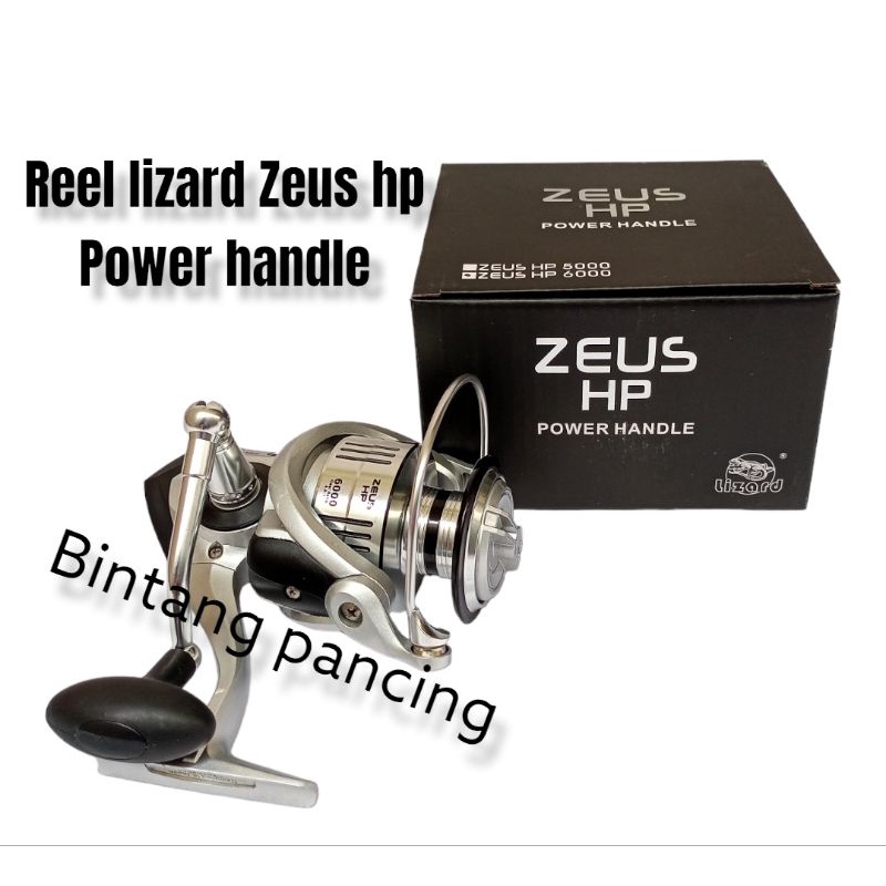 Jual reel pancing reel lizard zeus hp reel power handle ukuran 1000-6000 | Shopee Indonesia