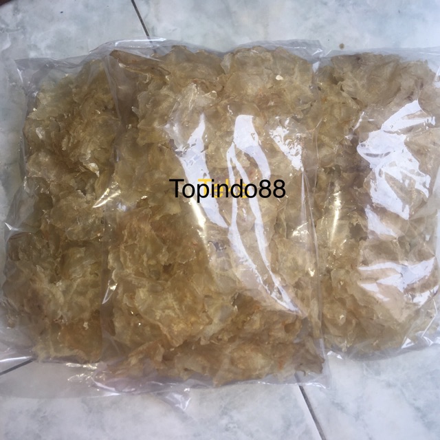 Jual Chai Sing a pio/perut ikan kering mentah 250gram | Shopee Indonesia