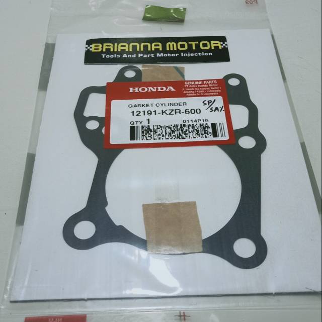 Jual GASKET CYLINDER VARIO 125 - VARIO 150 PCX 150 ORI HONDA 12191 KZR 600 | Shopee Indonesia