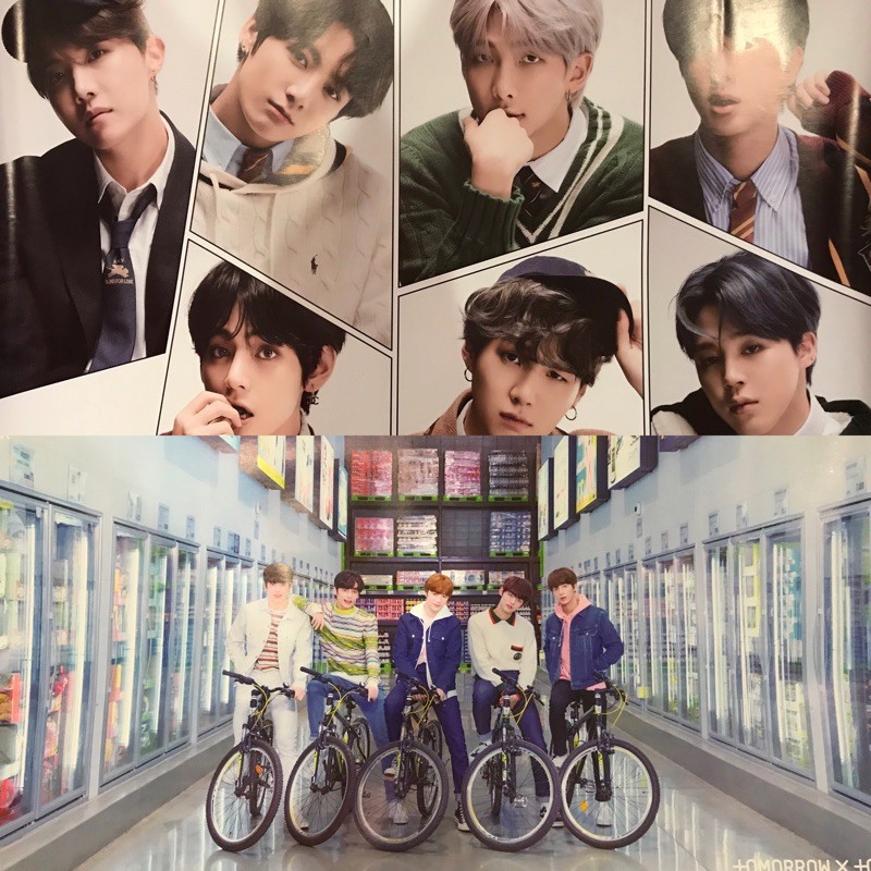 Jual Official Poster Album BTS MOTS 7 & TXT TDC: Star | Shopee Indonesia