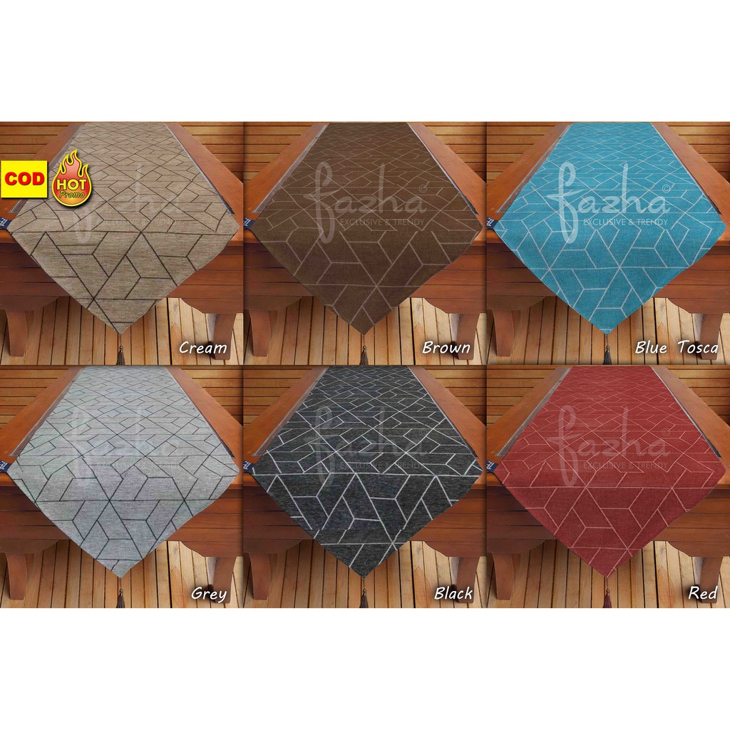 Jual Taplak Meja Tamu Makan Modern Minimalis fazha Mewah Cantik Elegant ...