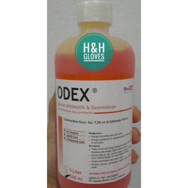Jual Odex 500 ml / Larutan Desinfectan Cairan Odex 500ml / Desinfektan ...