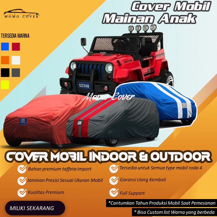 Jual Penutup Mobil Mobilan Anak Termurah Cover Mobil Mainan Anak Aki ...
