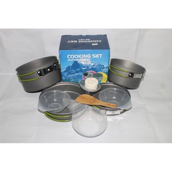 Jual Cooking Set DS301 WH301 SY301 Alat Masak Nesting Panci Camping ...