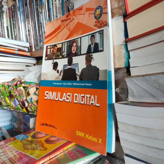 Jual simulasi digital kelas 10 / X SMK k13 Yudhistira original | Shopee ...