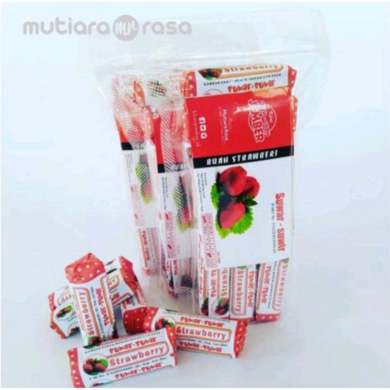 Jual Suwar suwir khas jember kemasan kecil rasa strawbery | Shopee ...
