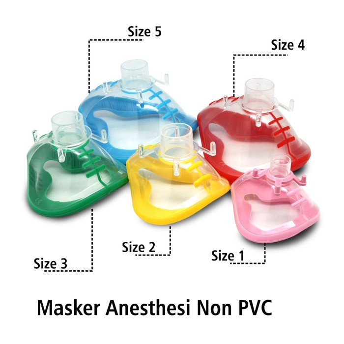 Jual Masker Anesthesi Non PVC With Hook Onemed pcs | Shopee Indonesia