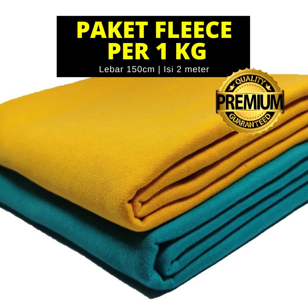 Jual Kain Fleece PE Paket 1 KILO | Shopee Indonesia