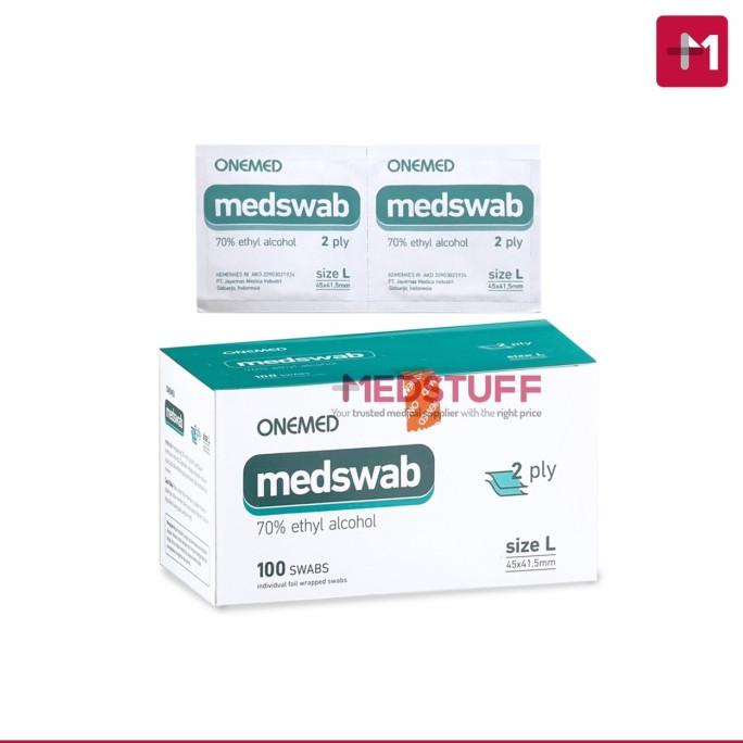 Jual Medswab Alkohol Swab Kapas Alkohol Tissue Alkohol Lc | Shopee ...
