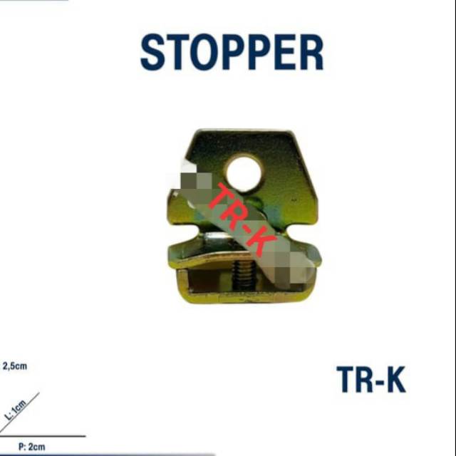 Jual STOPER TERMINAL BLOCK BESI TR-K | Shopee Indonesia