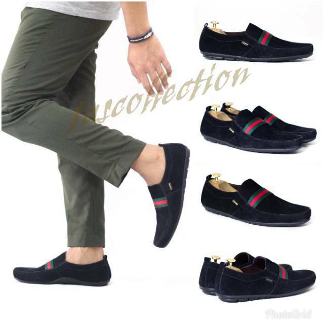 Jual SEPATU PRIA MODEL GUCCI KULIT ORIGINAL | Shopee Indonesia