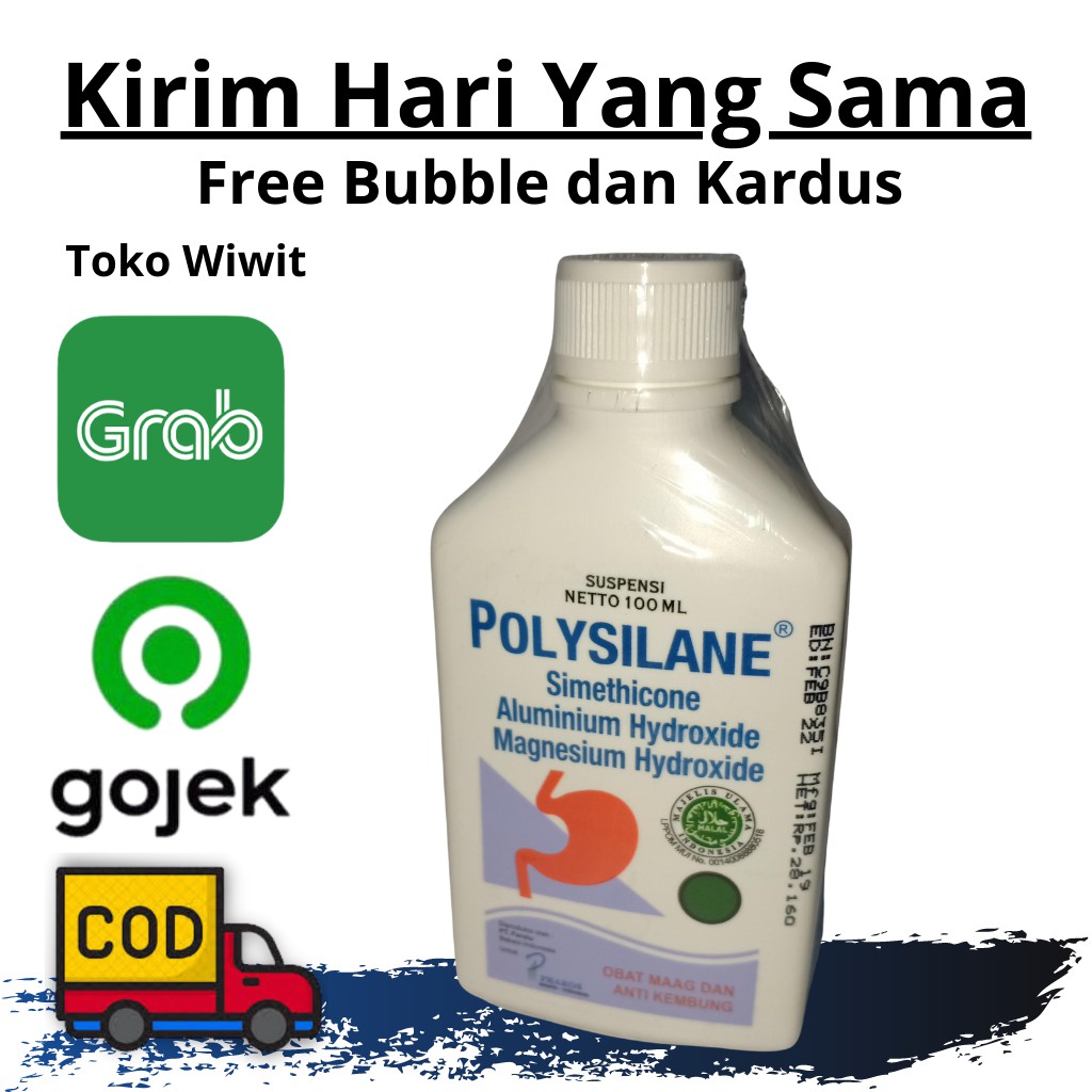 Jual Polysilane Tablet dan Cair Obat Maag Kronis Toko Wiwit | Shopee ...