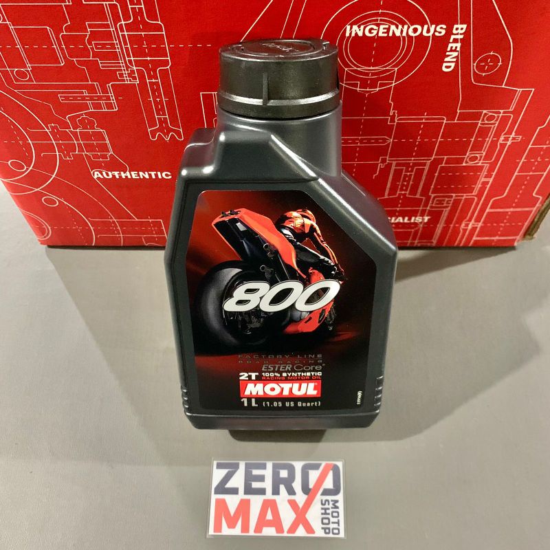 Jual Oli Samping Motor 2T 2 Tak 2Tak MOTUL 800 Factory Line Road Racing ...