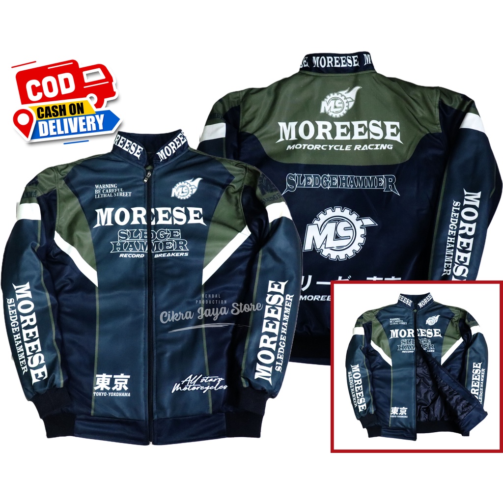 Jual Jaket Racing Pria Wanita Original Racerdry // Jaket Motor | Shopee ...