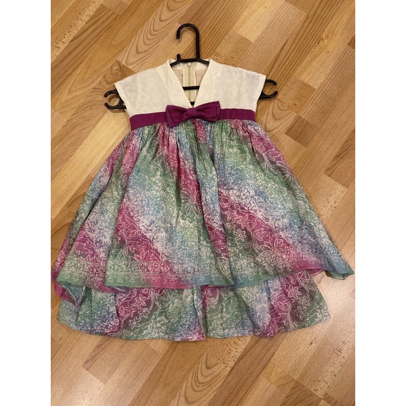 Jual korean Hanbook Batik Dress for girls | Shopee Indonesia
