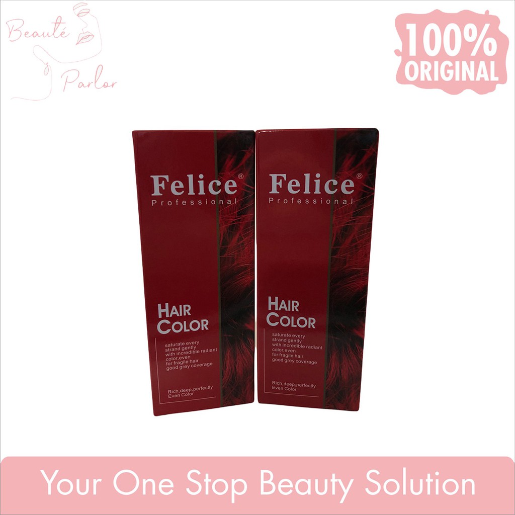 Jual Felice Profesional Hair Color 60ml Cat Rambut,Semir Rambut ...